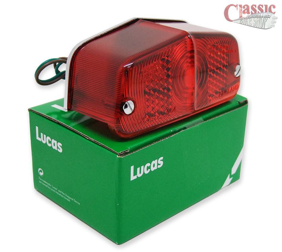 Lucas 564 style Genuine Lucas rear lamp stop & tail light, BSA, Triumph ...
