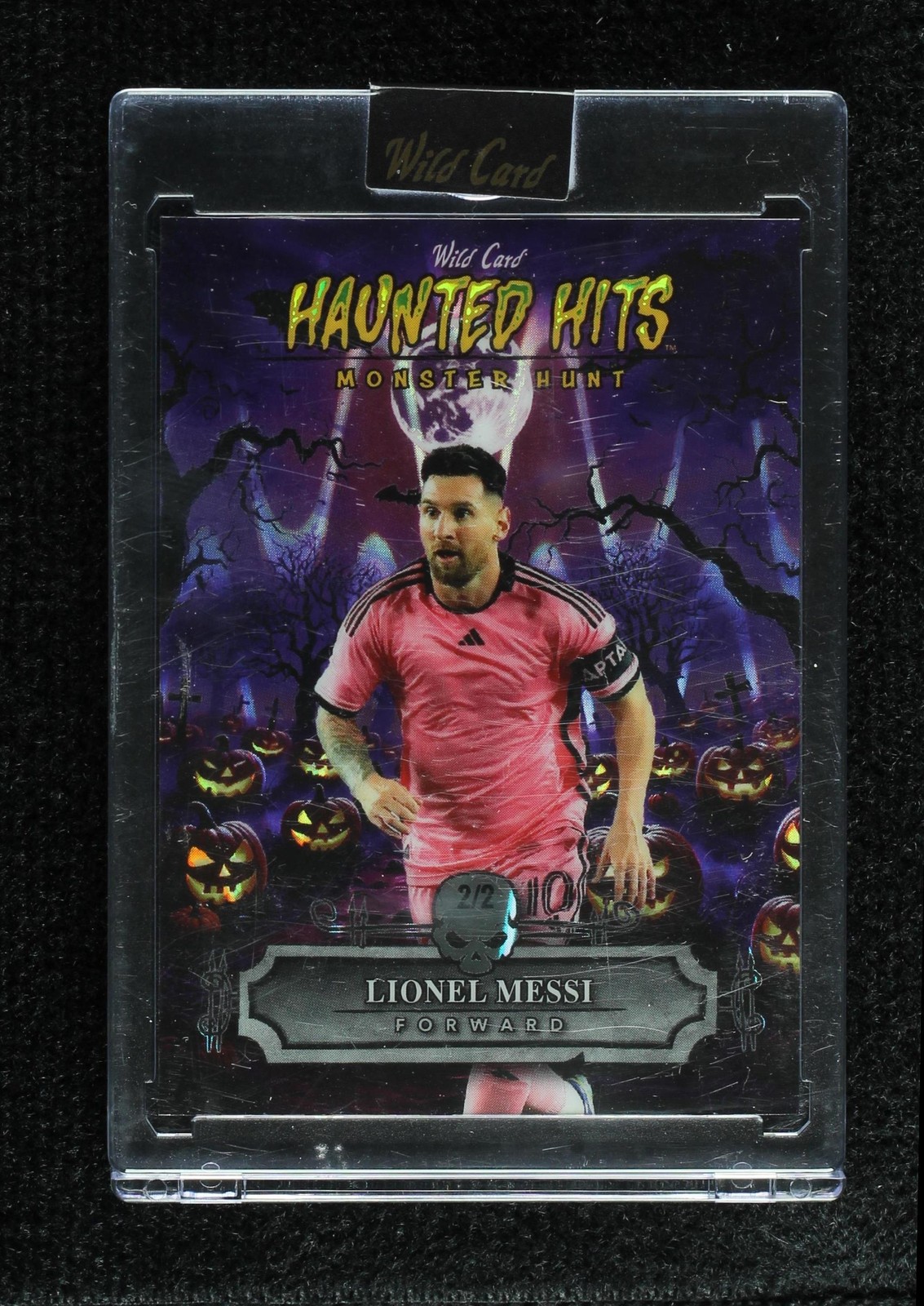 2025 Wild Card Haunted Hits Monster Hunt - Pumpkin Patch Lionel Messi # ...