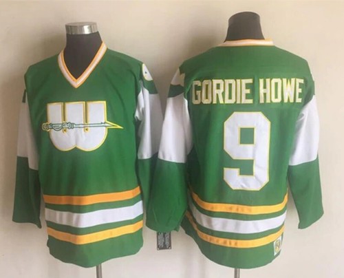 Replica Vintage Gordie Howe #9 New England/Hartford Whalers Jersey | eBay
