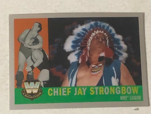 Chief Jay Strongbow WWE Topps Chrome Wrestling Trading Card 2006 #72 | eBay