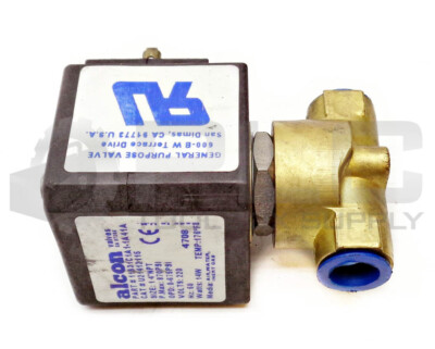 NEW ALCON U21412115 SOLENOID VALVE 1/4 H504 E5 11B31C1A1-1A41A MISSING ...