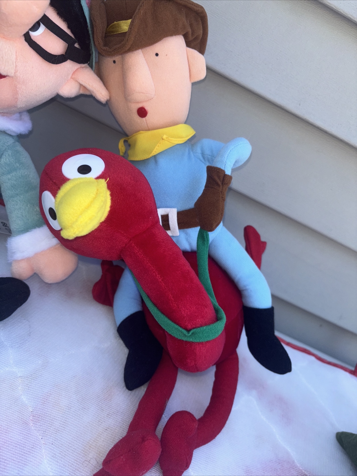 Stuffins Rudolph Island of Misfit Toys LOT 16" Boss Elf, CowboyPlush ...