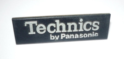 Technics Turntable SL-23 emblem PLATE name tag - NICE LOGO | eBay