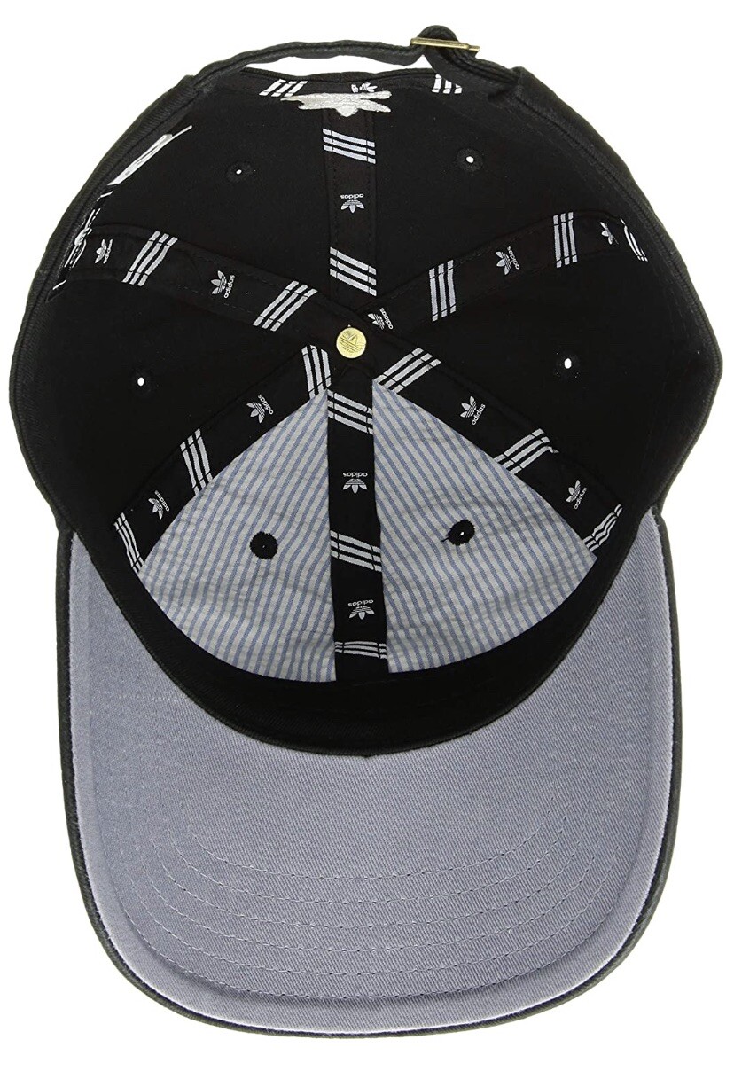NEW adidas Originals Relaxed Strapback Baseball Cap Hat Trefoil Logo ...