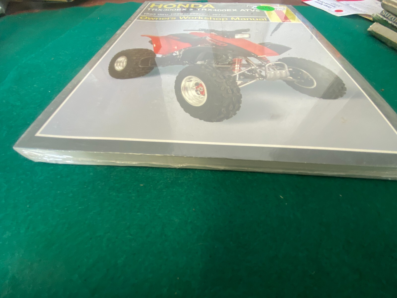 Honda. TRX300EX, TRX400EX, ATV, SERVICING HONDA MOTOR CYCLES MANUAL ...