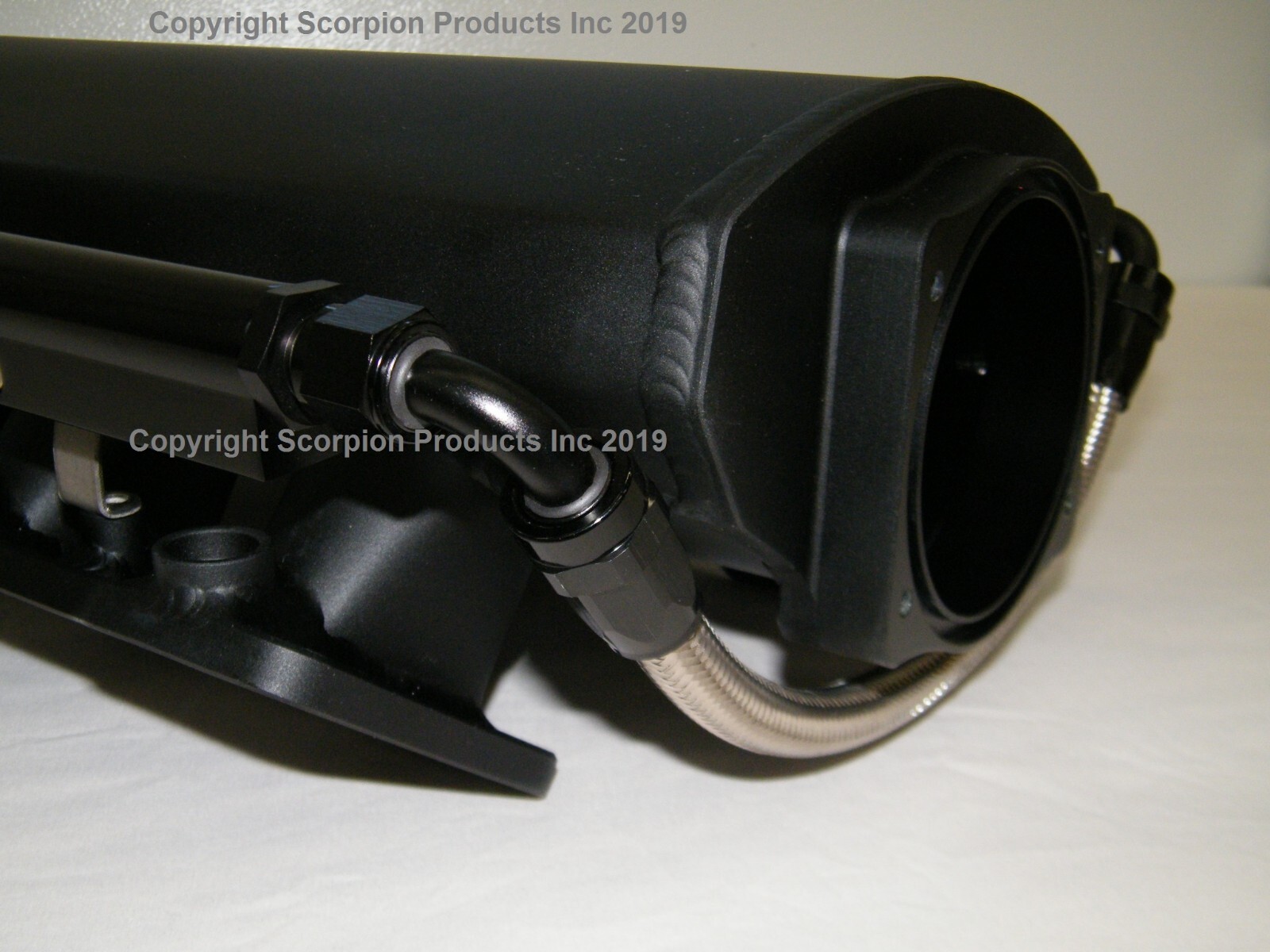 LS Fabricated Aluminum Intake LS1 LS2 LS6 5.3 6.0 Fuel Injection 102mm ...