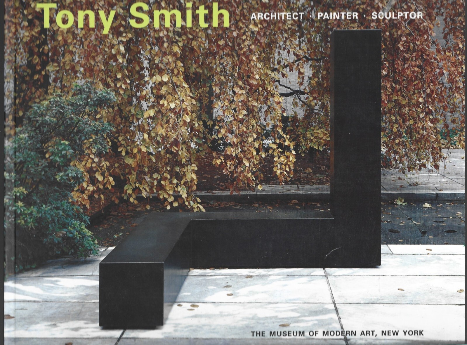 Tony Smith : Architect, Painter, Sculptor 1998 Paperback MoMA | eBay