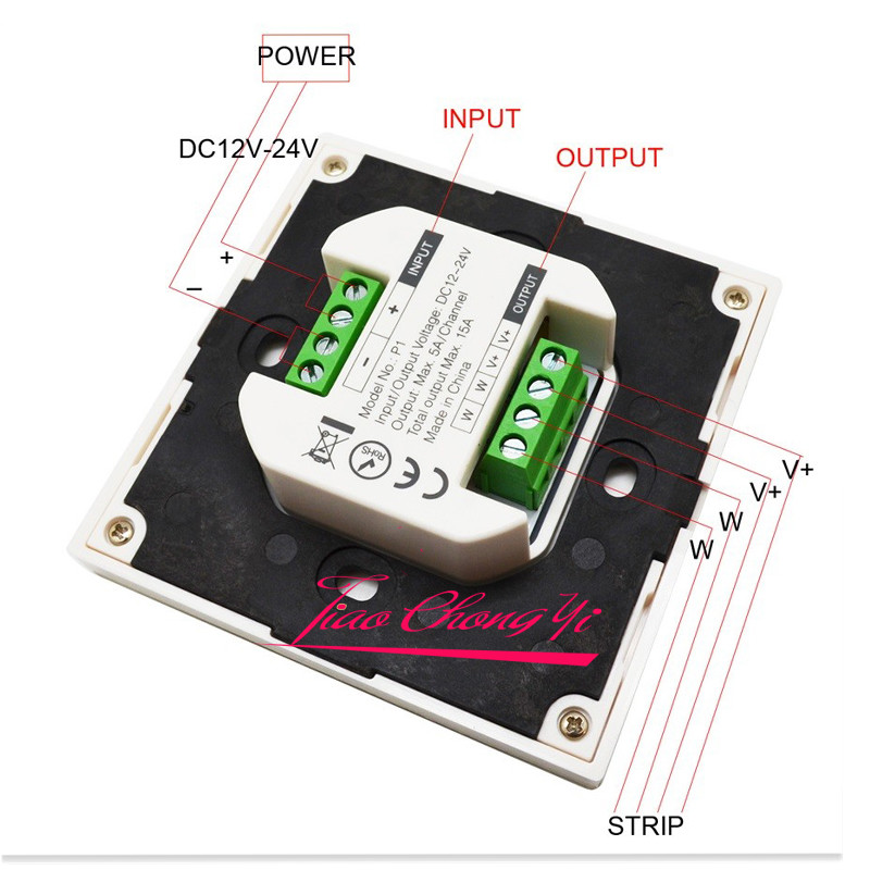 Mi light RGBW Dimming Panel/ Color Temperature CCT Touch Switch Panel ...