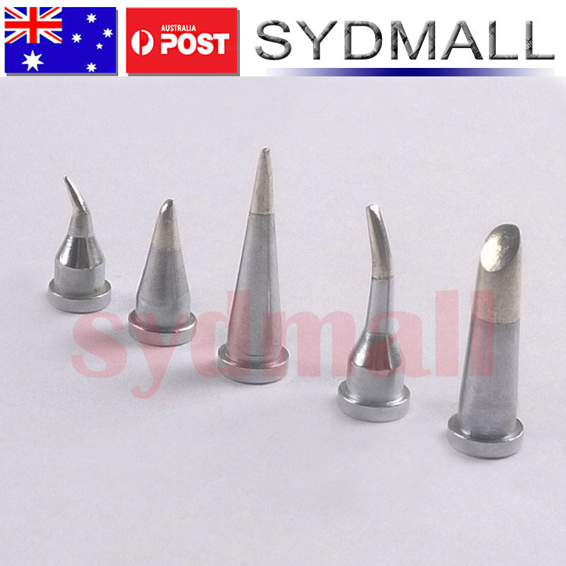 5PCs Solder Soldering Station Iron Tips FOR Weller LT WSD80 WSP80 ...