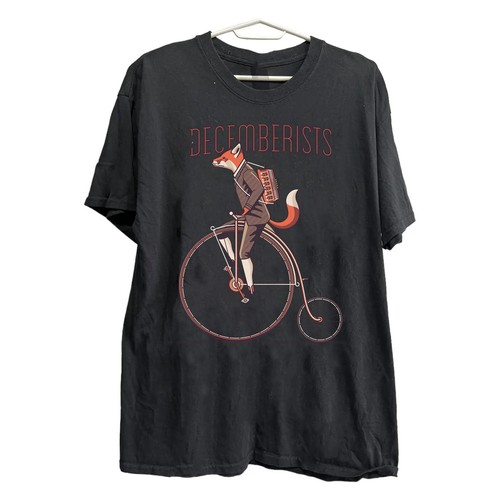 Vintage The Decemberists Band Cotton Black Shirt Unisex Concert S to ...