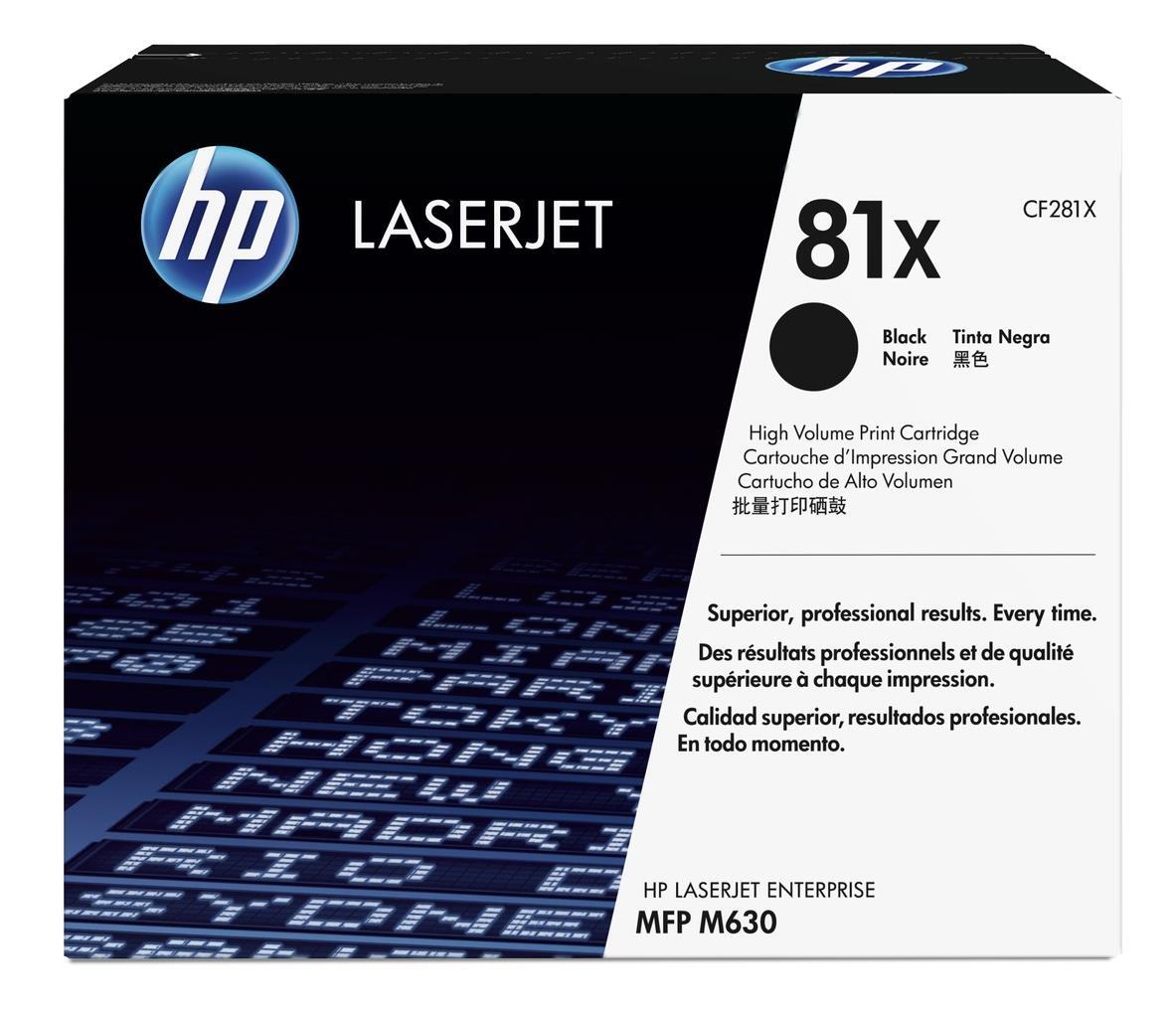 HP CF281X (81X) Cartouche de toner Noir authentique (TVA incluse) | eBay