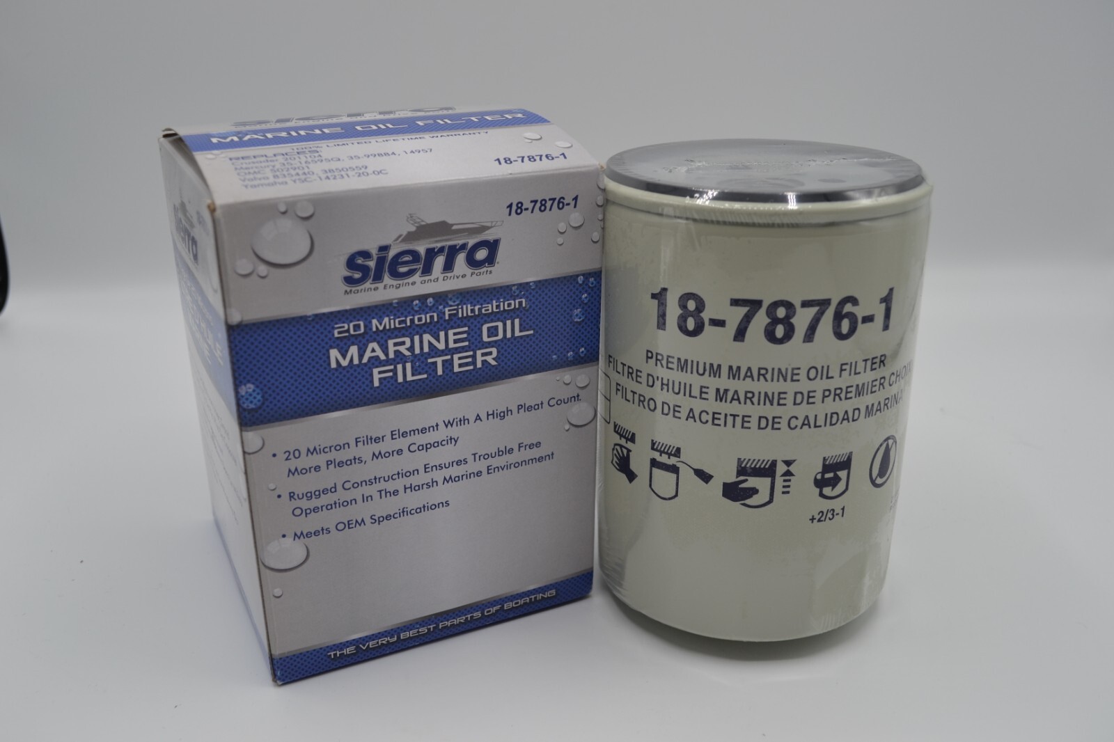 SIERRA 18-7876 - cross reference oil filters | oilfilter-crossreference.com