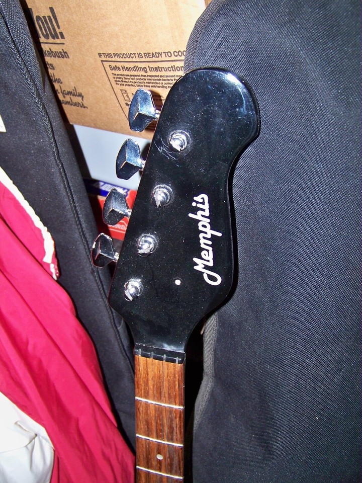 1980's Memphis P Bass 34" Scale Electric Bass | eBay