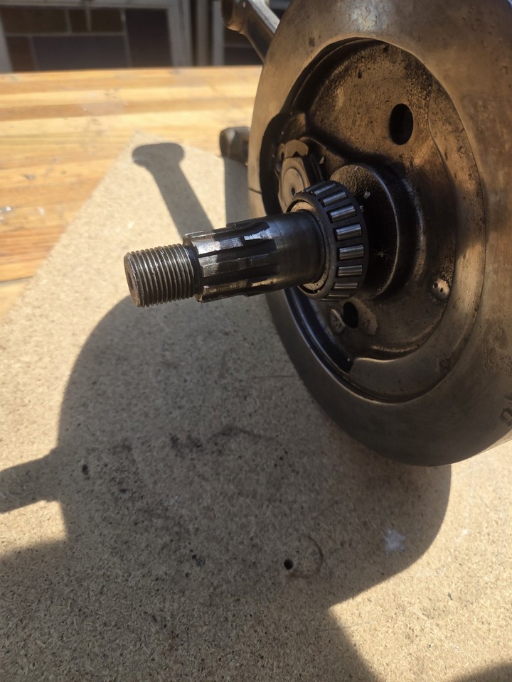 Harley-Davidson 74 cu in Flywheel Assembly Side Oiler Panhead ...