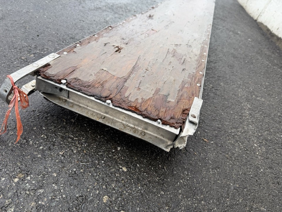 Stinson Aluminum and wood Plank Work Plank Scaffold | eBay