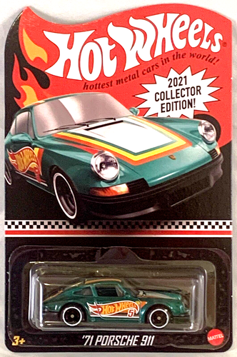 2021 Hot Wheels 1971 Porsche 911 Target Mail In Green Real Riders | eBay