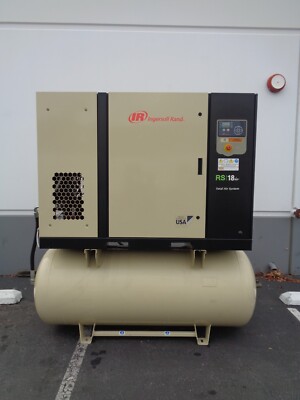 2020 Ingersoll Rand RS18IE-A138-TAS 25 hp rotary screw air compressor ...