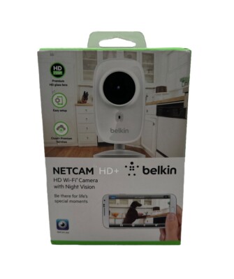 BELKIN NETCAM HD+ WI-FI CAMERA w/ NIGHT VISION & 2-WAY MICROPHONE | eBay