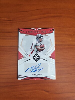 Mike Davis - 2021 Panini Limited Ink Autograph AUTO - RUBY #23/25 | eBay