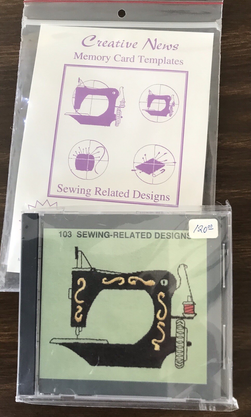 Janome Embroidery Card #103 with Templates K124 | eBay