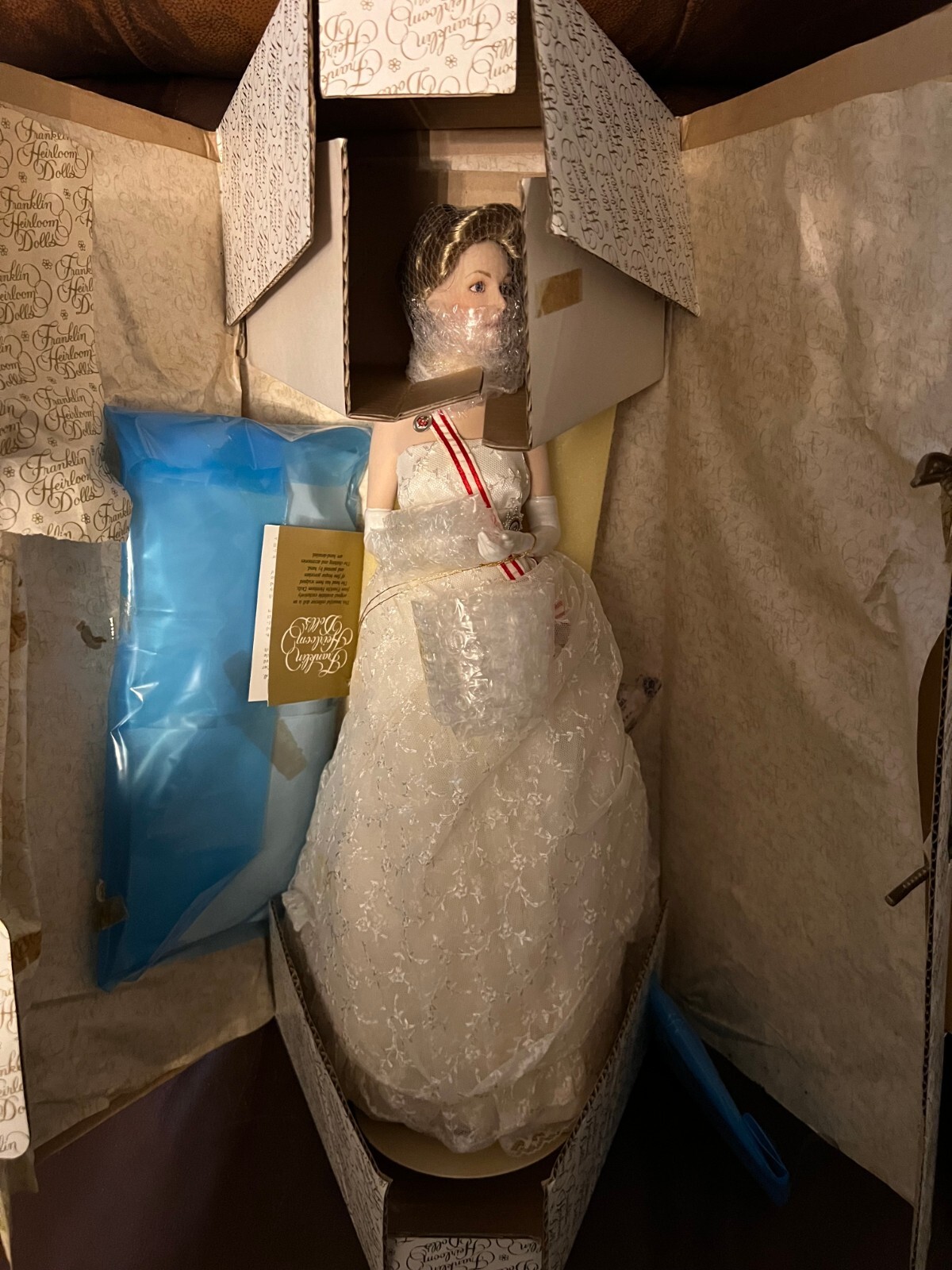 Franklin Heirloom Princess Grace Heirloom Portrait Doll - Grace Kelly ...