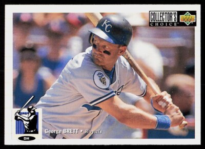 1994 Collector's Choice George Brett #65 BASEBALL Kansas City Royals | eBay