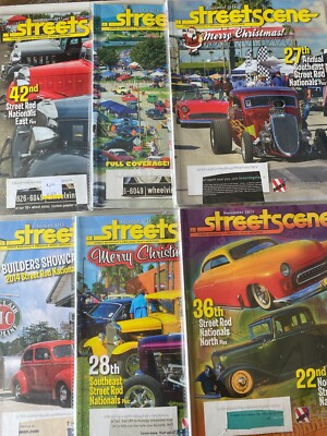 5 Issues of 2016 Street Scene Magazine Hot Rods | eBay
