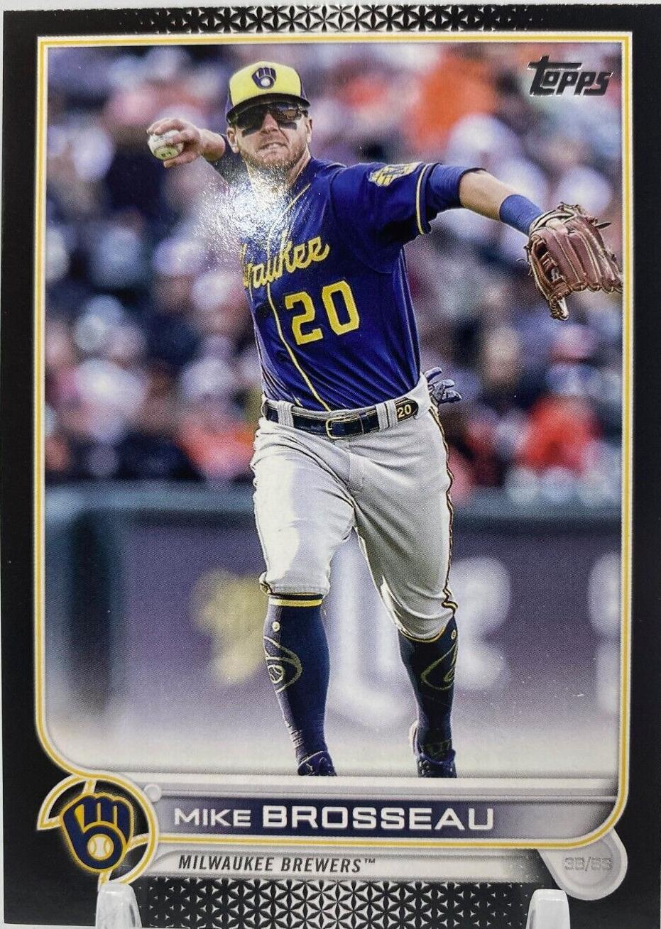2022 Topps Update Series - Michael Brosseau #US90 Black /71 for sale ...