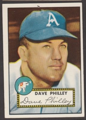 1952 TOPPS BASEBALL # 226 DAVE PHILLEY INV 4055 | eBay