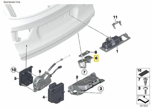 BMW Striker Tailgate F45 F46 F31 F11 X1 X3 X4 (JS) | eBay