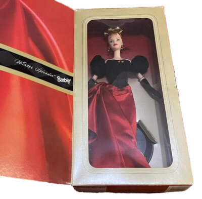 Vintage 1998 Avon Winter Splendor Christmas Barbie Doll NEW | eBay