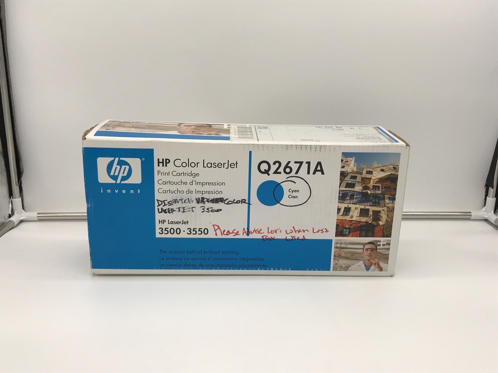 HP Toner Cartridge Q2671A Cyan New LaserJet 3500-3550 | eBay