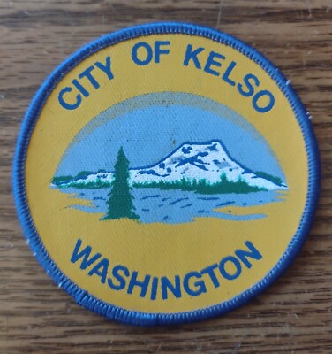 Vintage City Of Kelso Washington patch s2 | eBay
