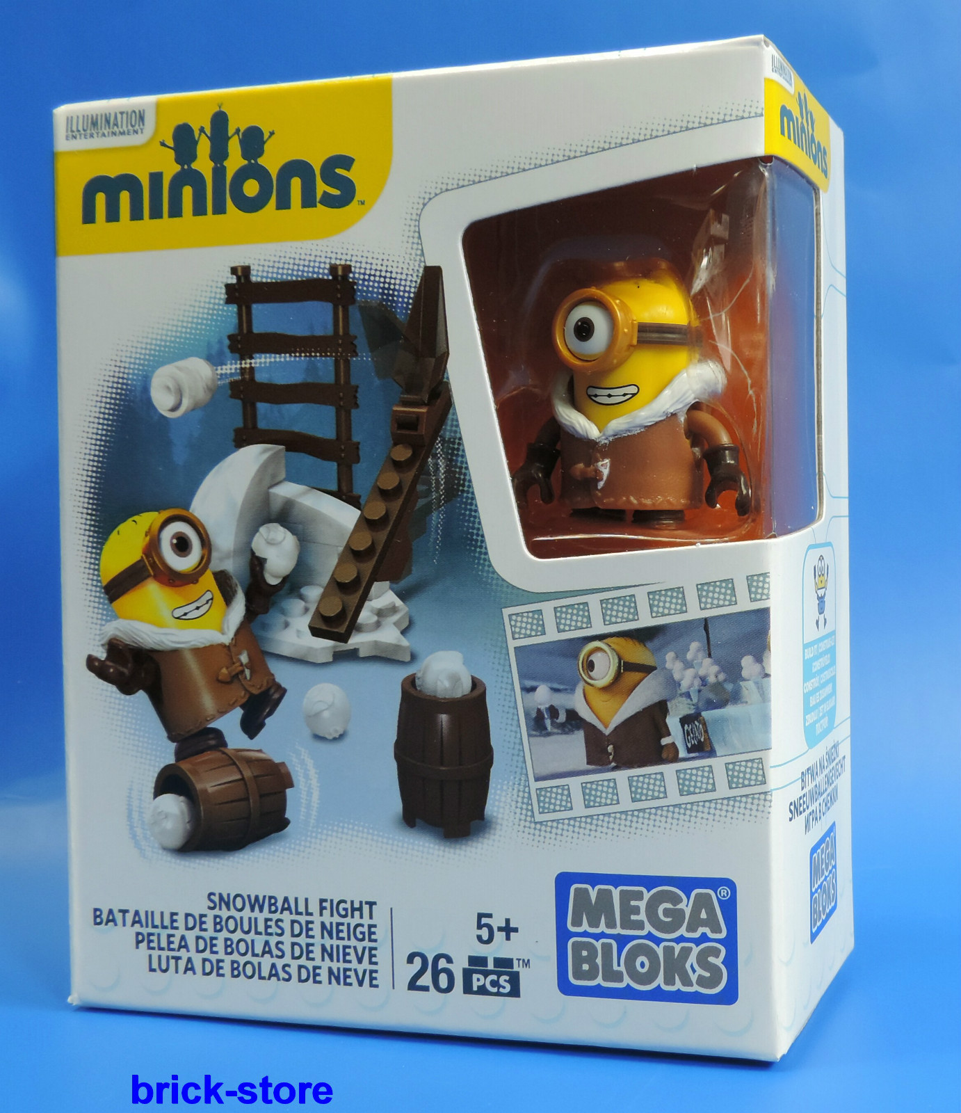 MEGA BLOCKS MINIONS Snowball Fight | eBay