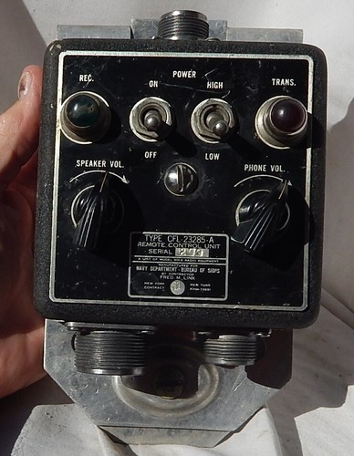 WW2 USN Aircraft Remote Control Unit Type CFL 23285-A, A Unit of the MN ...
