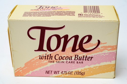 Tone with Cocoa Butter Skin Care Bar Soap 4.75 oz Cream Bath Size ...