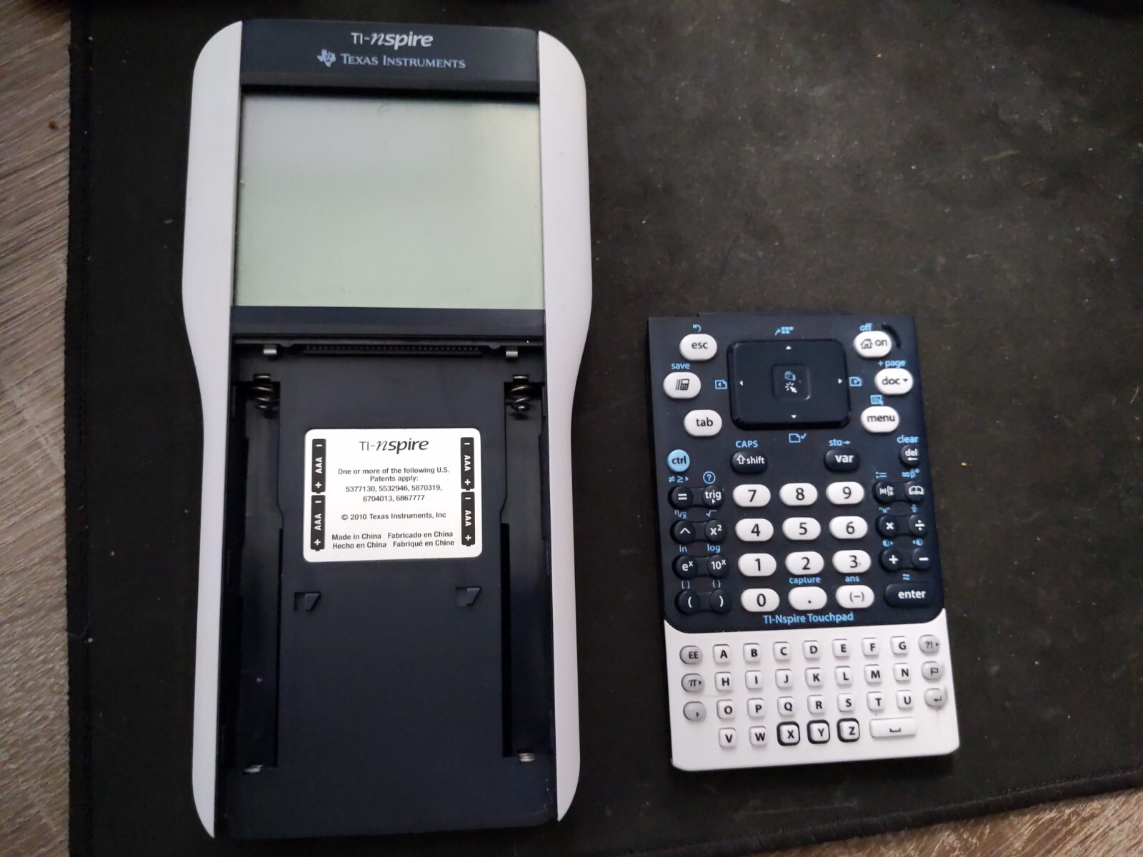 Texas Instruments TI-nspire Touchpad Graphing Calculator Tested Works ...