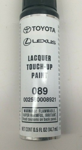 089 Wind Chill Pearl top coat Toyota factory touch-up Paint Pen tube ...