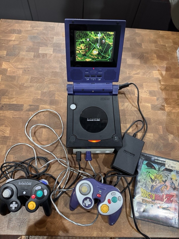 Nintendo GameCube console With LCD screen, Dragonball Z Game Bundle | eBay