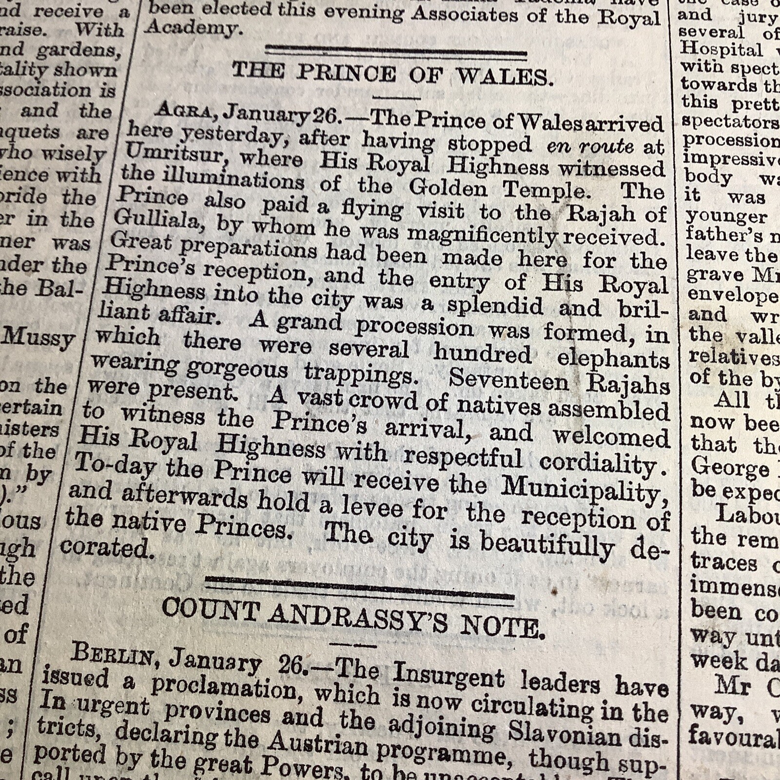 1876 BOUND EDINBURGH SCOTLAND NEWSPAPERS ~ QUEEN VICTORIA ERA | eBay