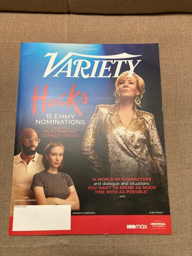Variety Magazine 8-25-21 - Hacks Jean Smart, Selena Gomez, Martin Short ...
