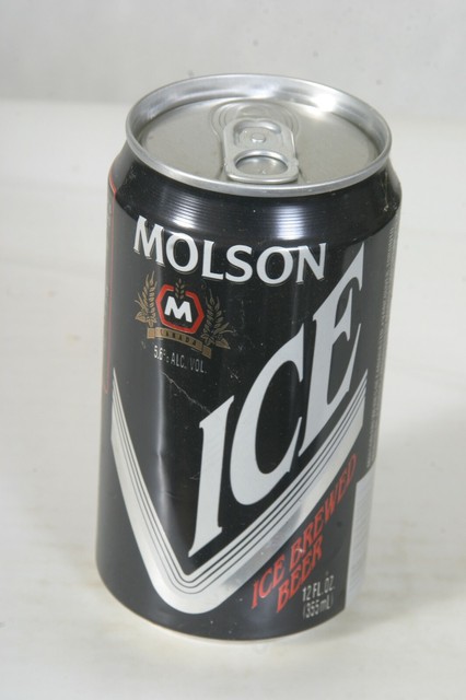 Molson Ice Beer can | eBay