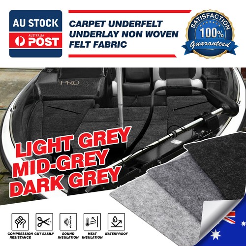 Underfelt Felt Automotive Trunk-liner Cars Boat Carpet Replacement ...