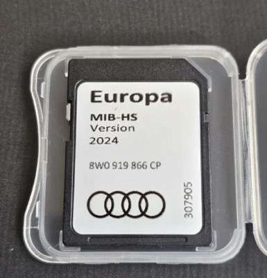 Audi Audi A3, S3, RS3, A4, S4 MHS2 SD card set MIB-HS 8W0919866CP ...
