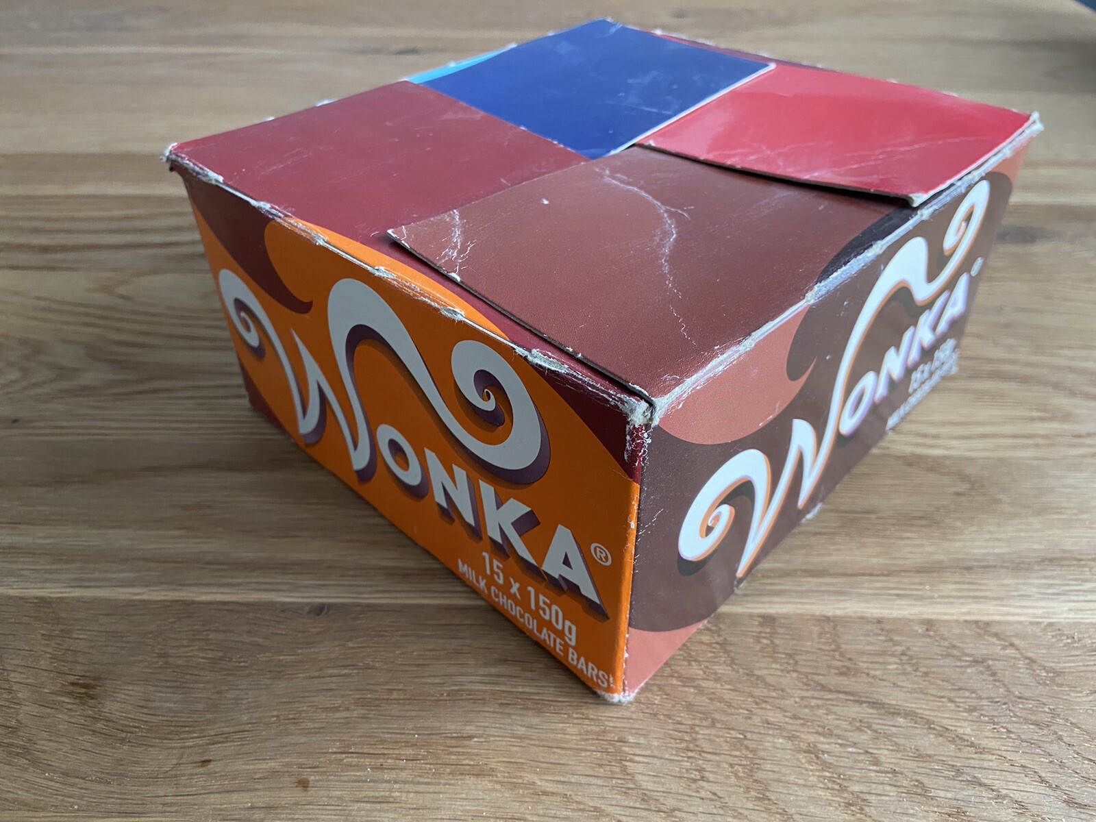 WONKA BAR BOX - FILM PROP - CHARLIE & THE CHOCOLATE FACTORY | eBay UK