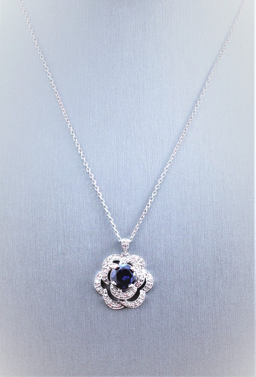 Kay Jewelers Sapphire Chains Kay Jewelers 925 Sterling Silver Pendant