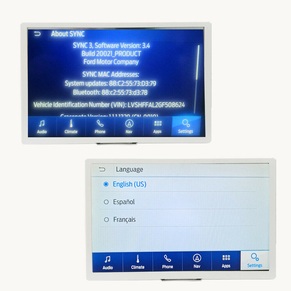 Factory SYNC 2 to SYNC 3 Upgrade Kit 3.4 Fit for Ford Sync3 APIM Module ...