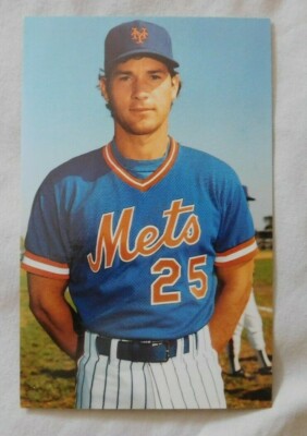 1985 TCMA Danny Heep New York Mets 3.5x5.5 Post Card | eBay