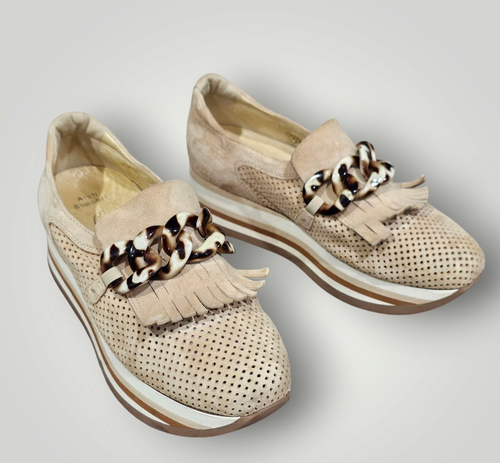 SOFTWAVES Cadie Women Tan Wedge Comfort Sneakers 37.5/7M | eBay