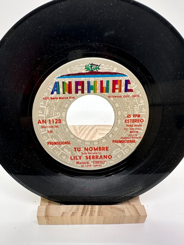 LILY SERRANO Mi Mexicali / Tu Nombre ANAHUAC 1128 PROMO 45 VINYL 7 ...